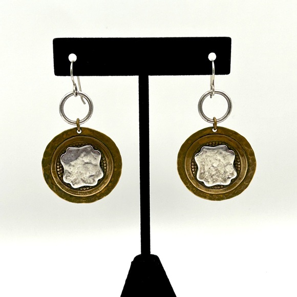 Marjorie Baer | Jewelry | Vintage Marjorie Baer Brass And Silver ...